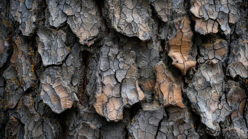 Jagged Edges and Overlapping Layers Give this Bark Pattern a Fierce ...