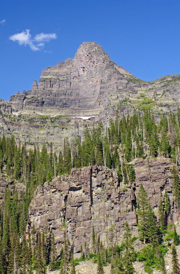 Jagged Peak in the sky stock photo. Image of rocks, wild - 23287762