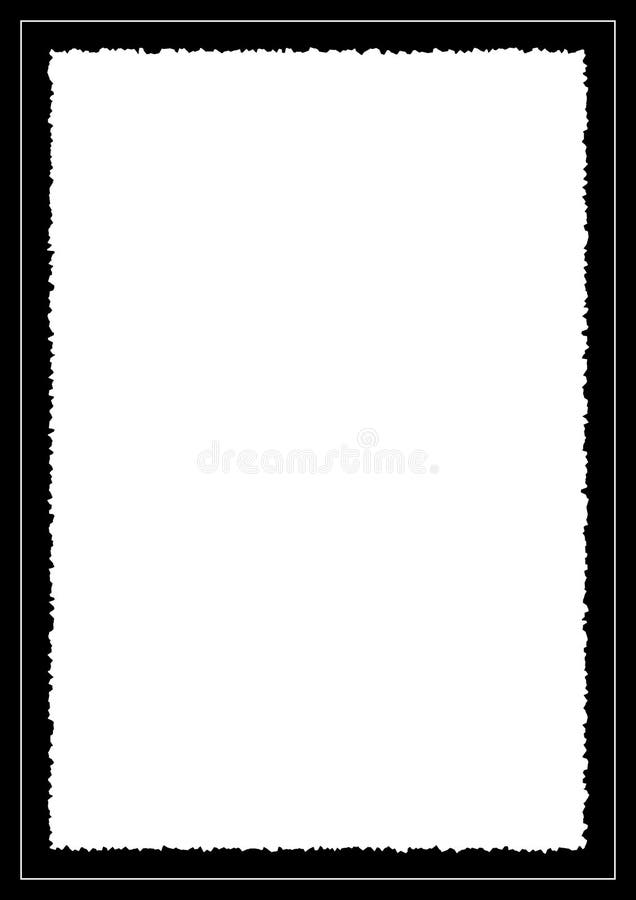 Jagged picture frame stock image. Image of white, background - 31315675