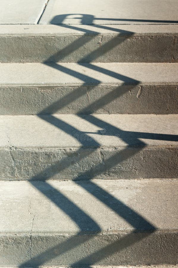 Zigzag Shadow Concrete Steps Stock Photos - Free & Royalty-Free Stock ...