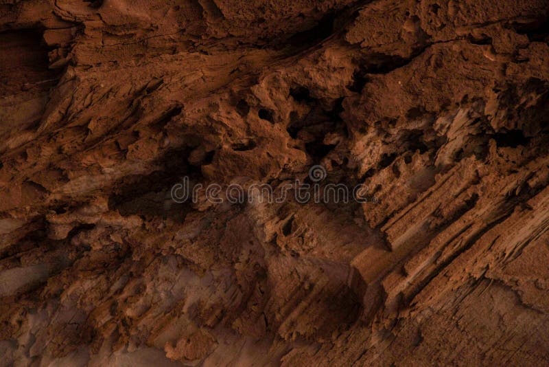 Jagged Red Rock stock image. Image of rock, nature, rough - 95594871