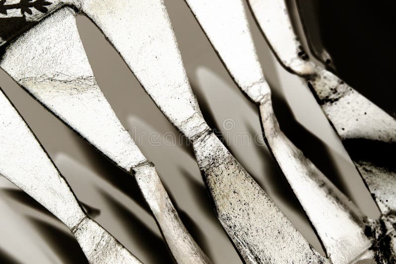Jagged Silver Lines Abstract Paper Background Stock Image - Image of ...
