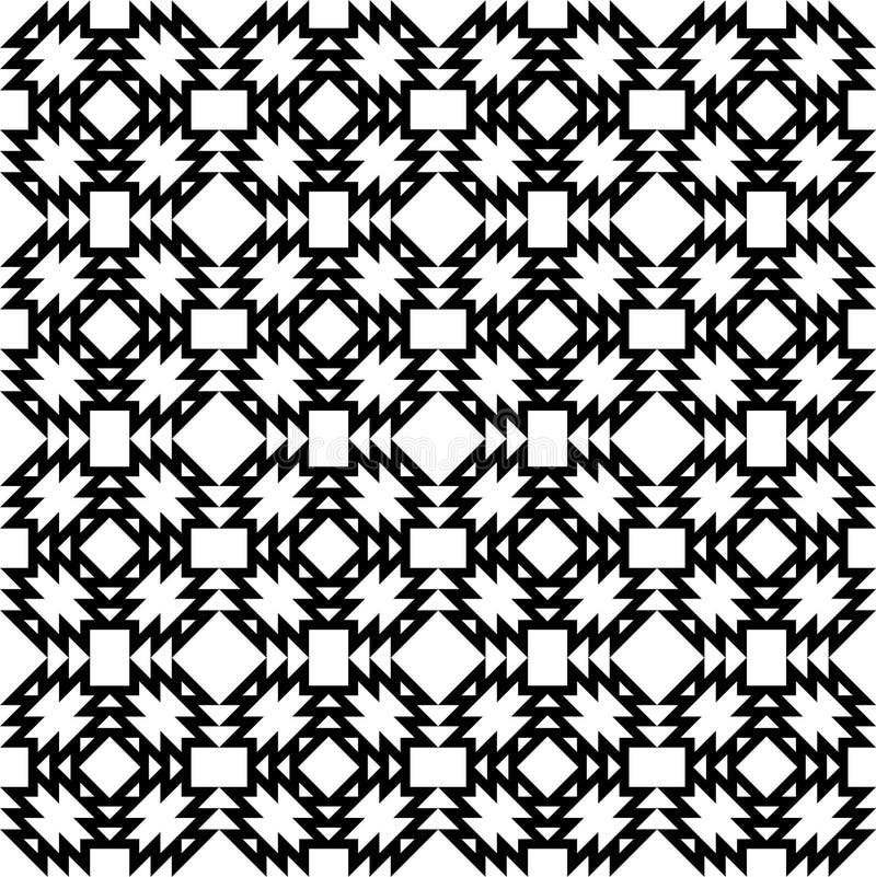 Jagged Squares Vector Pattern Design Stock Vector - Illustration of ...