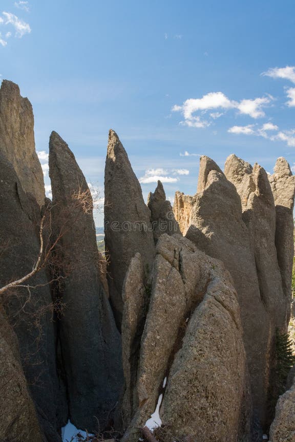 Jagged stone teeth stock photo. Image of snowy, teeth - 73473540