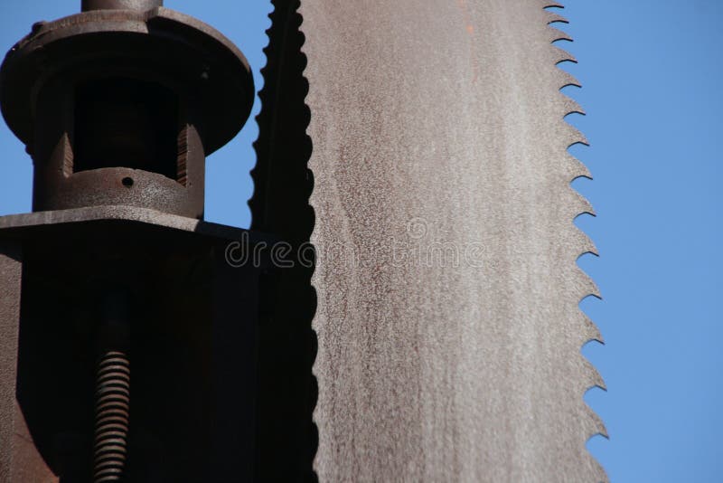 Blade stock image. Image of jagged, iron, industrial - 228757495