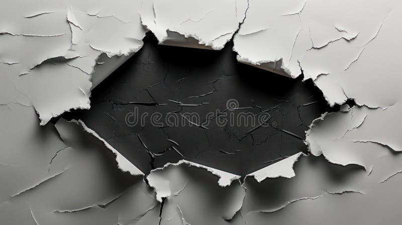 Jagged Torn Paper and Sticky Notes Set with Realistic Ripped Pieces ...