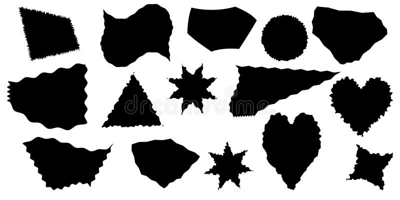 Jaggered Form Stock Illustrations – 22 Jaggered Form Stock ...