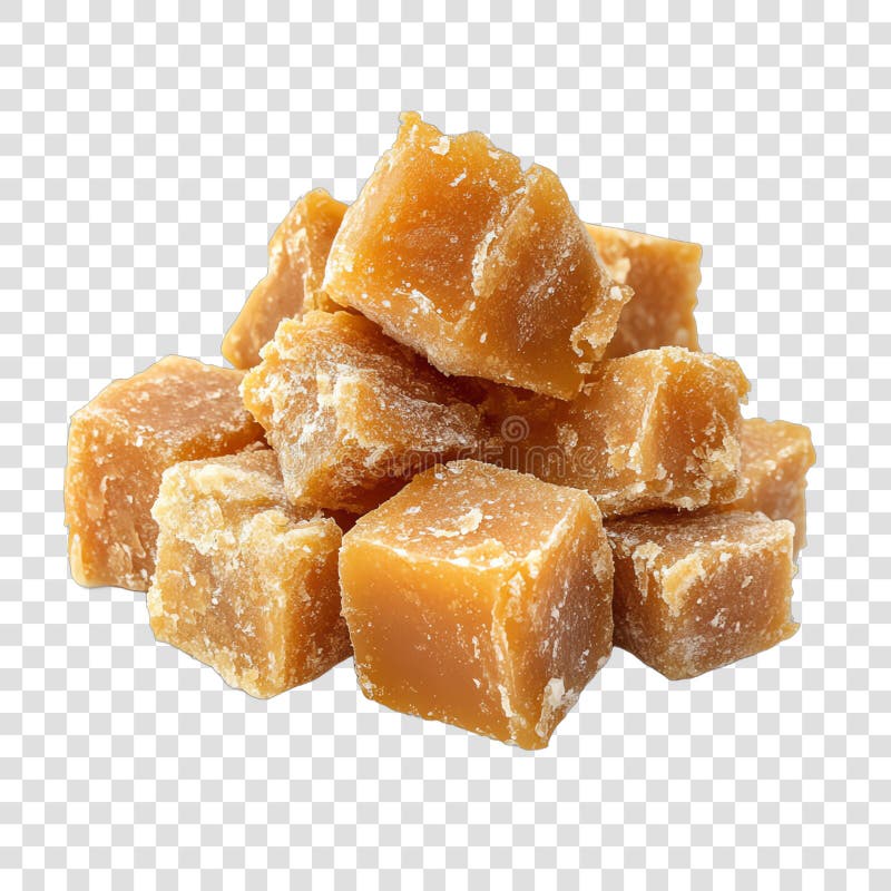 Jaggery stock image. Illustration of cube, macro, indian - 341481047