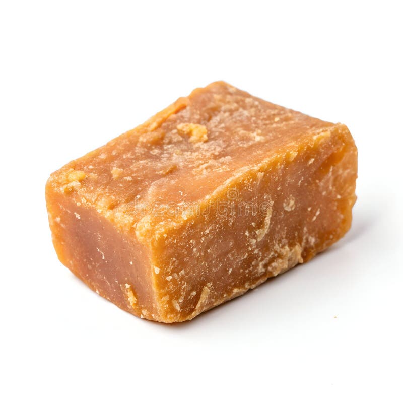 Jaggery Isolated on White Background Stock Illustration - Illustration ...