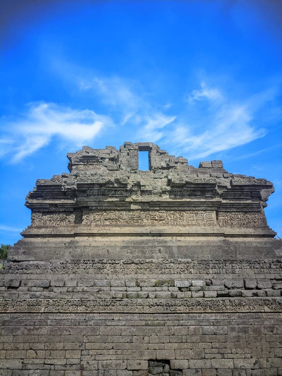 Jago temple stock image. Image of eastjava, malangcity - 261865363