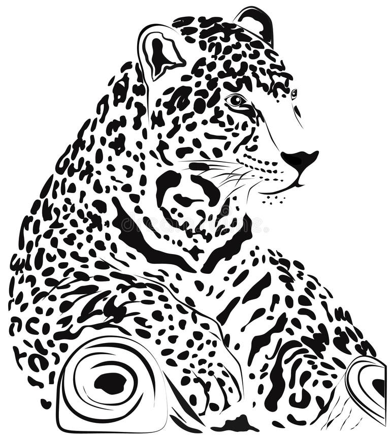 Jaguar Realistic Stock Illustrations – 2,282 Jaguar Realistic Stock ...