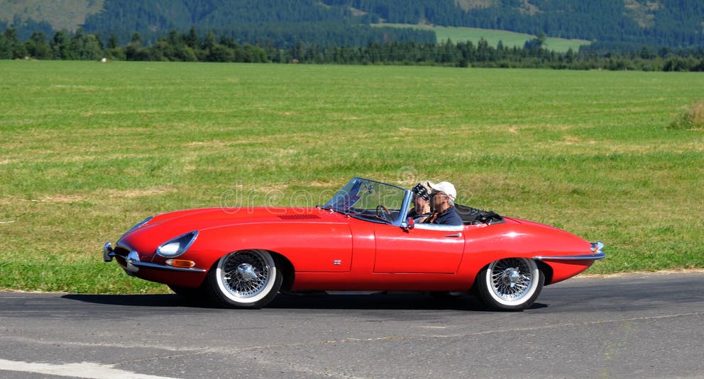 Jaguar E type 1964 editorial stock image. Image of exclusive - 20852939