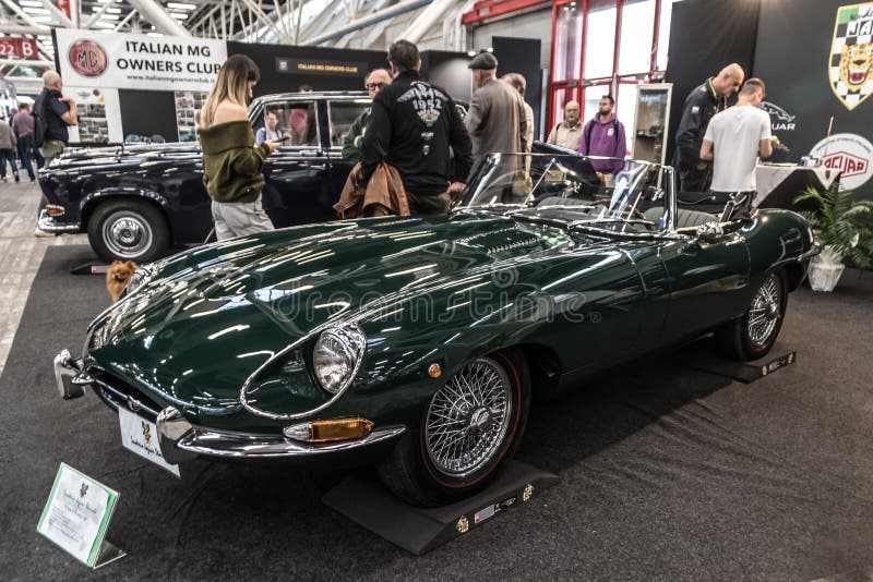 Jaguar E-Type at Auto E Moto D Epoca Ologna 2024 Editorial Stock Photo ...