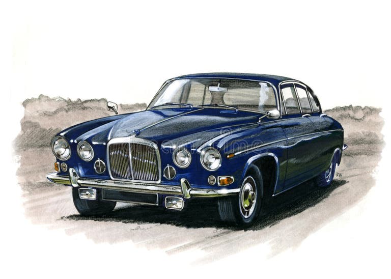 Jaguar Car Illustration Stock Illustrations – 375 Jaguar Car ...