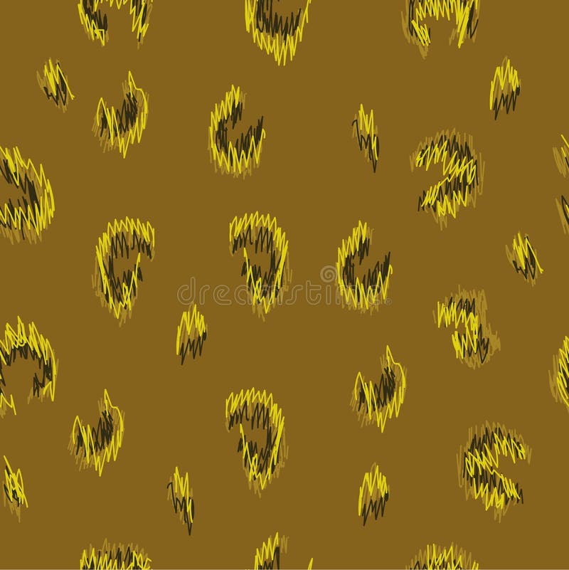 Jaguar spot pattern stock illustration. Illustration of cartoon - 55348552