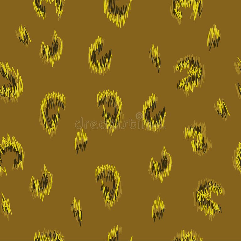 Jaguar spot pattern stock illustration. Illustration of cartoon - 55348552