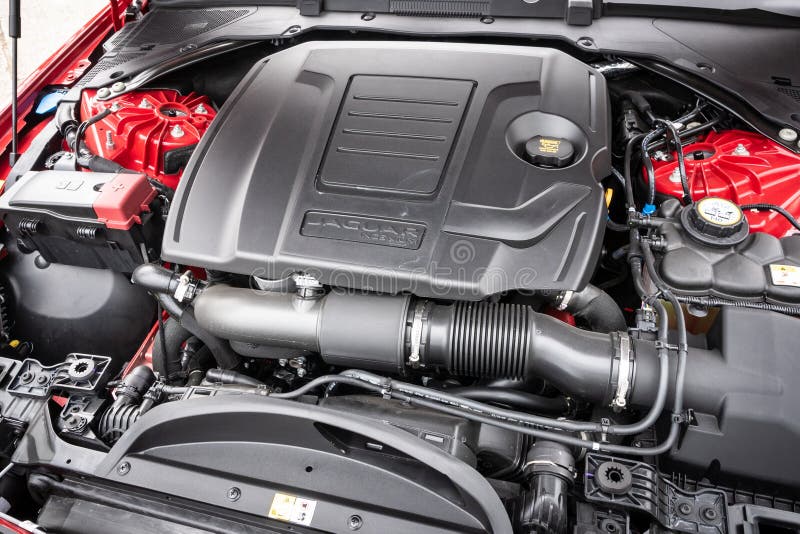 Jaguar XE 250 2020 Engine editorial photo. Image of race - 192968391