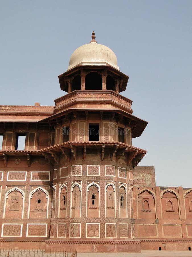 Jahangiri Mahal at Agra Fort. Stock Photo - Image of culture, agra ...