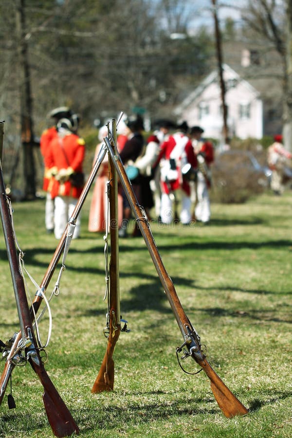 17 Jahrhundert-Musketen stockfoto. Bild von militärisch - 40270402