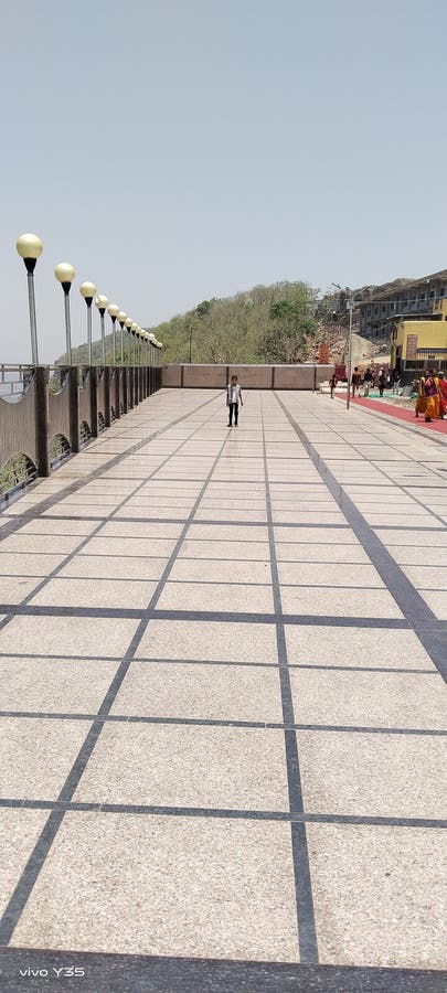 Jai Mata Di Temple Back Side Editorial Stock Photo - Image of asphalt ...