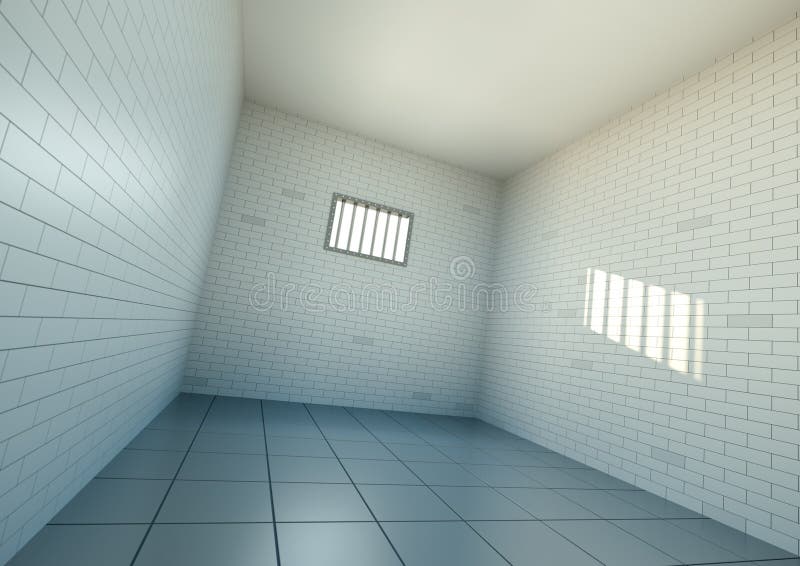 Empty white padded room stock illustration. Illustration of jail - 19609898