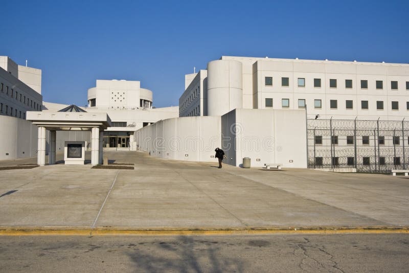 Jail building in Chicago stock photo. Image of structure - 6767016