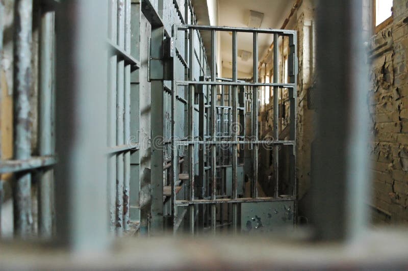 Jail Cell stock image. Image of rusty, deserted, rusting - 4934985