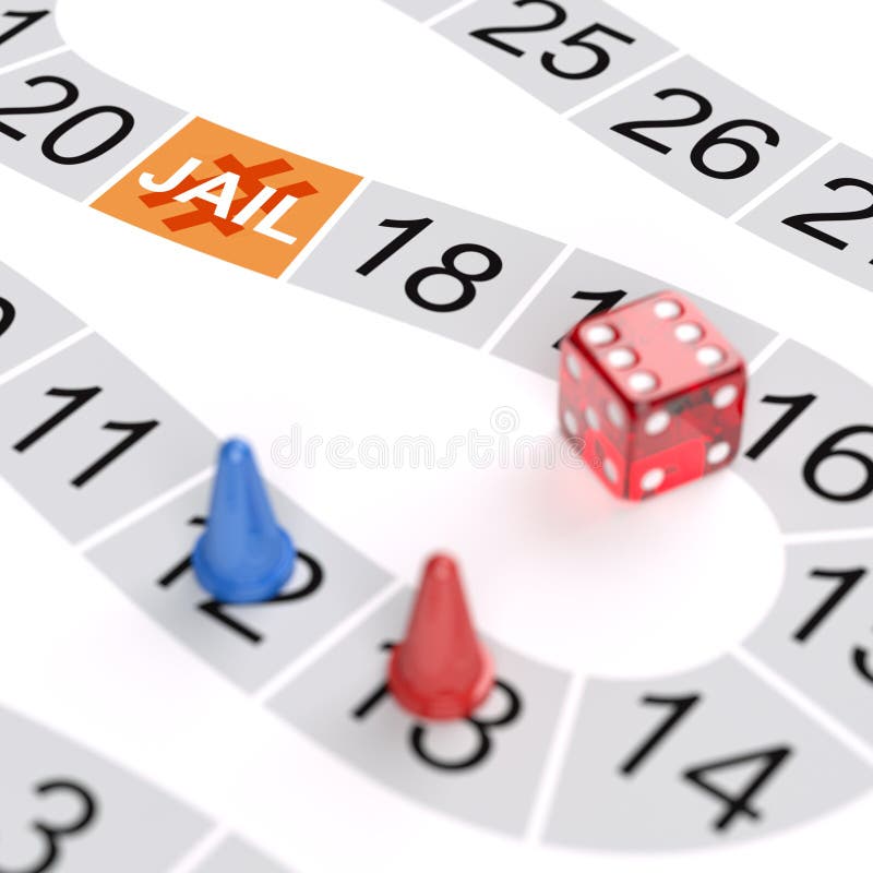 Jail Game Concept stock photo. Image of field, abstract - 33701102