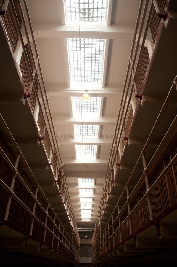 Cell Block stock image. Image of hall, penitentiary, enforcement - 22202543