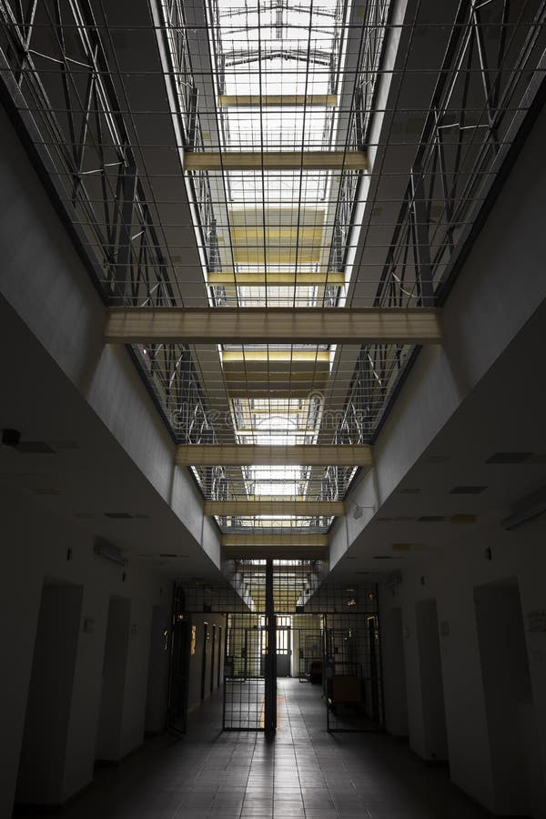 Jail interior stock photo. Image of active, jail, grilles - 64825116