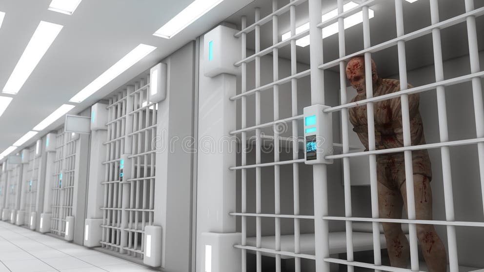 Futuristic Prison Cell Stock Illustrations – 72 Futuristic Prison Cell ...