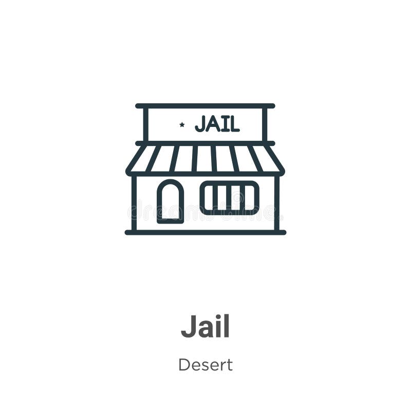 Simple Outline Jail Cell Icon Stock Illustrations – 128 Simple Outline ...