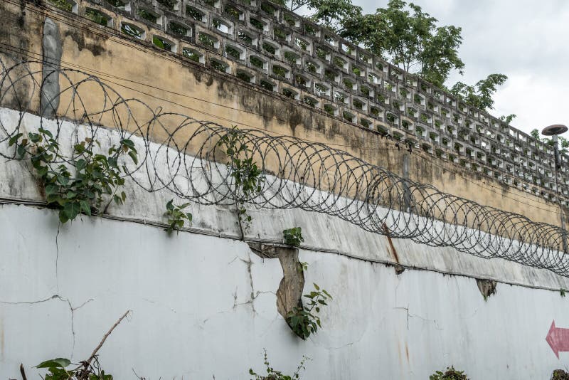 Jail`s Concrete wall stock image. Image of freedom, security - 83289675