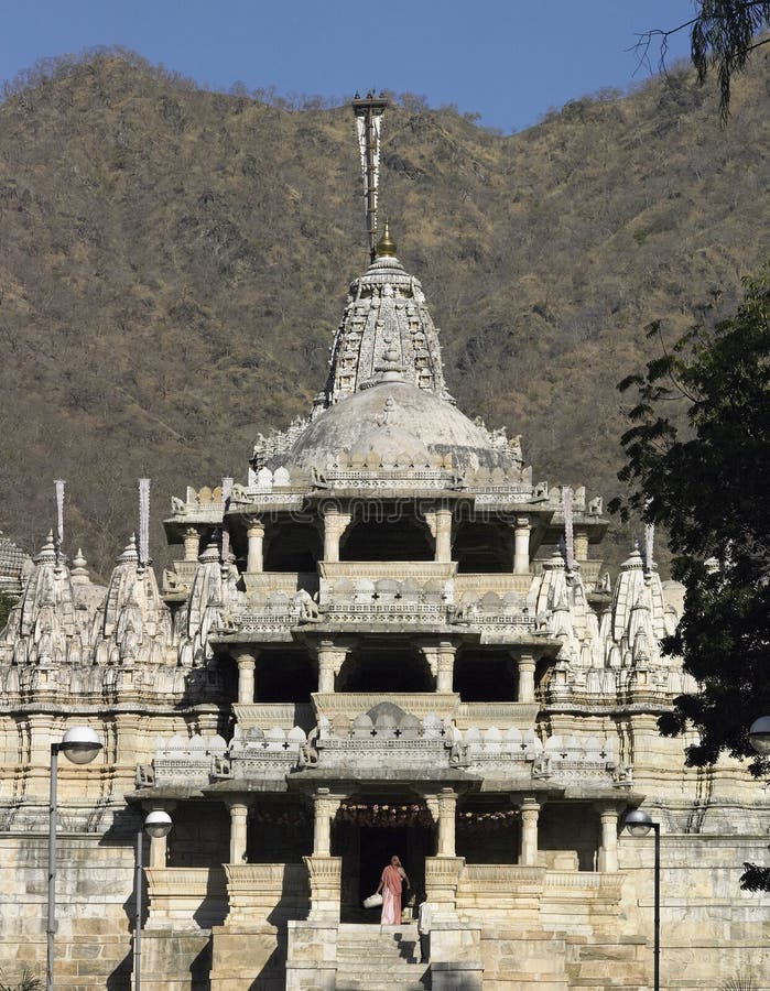 Ranakpur Jain Temple, Rajasthan. Stock Image - Image of indian ...