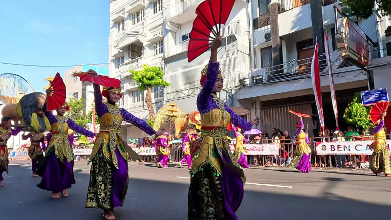 Jaipong Sisingaan Dance from West Java on the 3rd BEN Carnival Stock ...