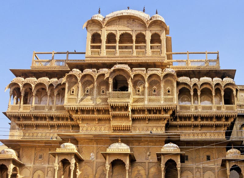 Jaisalmer palace stock photo. Image of maharajah, domes - 5730396
