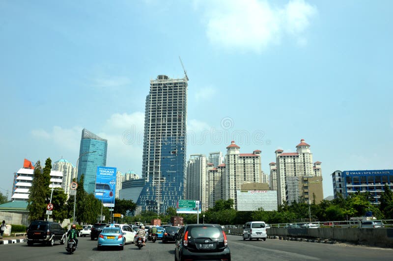 Jakarta City, Indonesia editorial photography. Image of indonesia ...