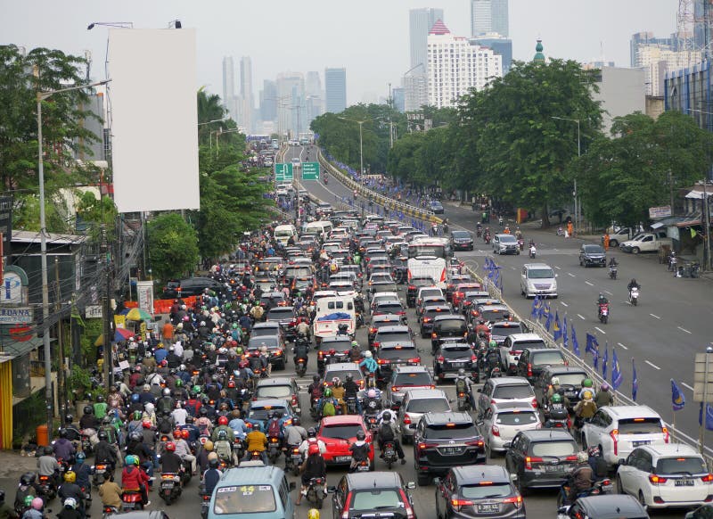 Traffic Jam on a Street in Jakarta Editorial Photo - Image of ... Traffic Jam on a Street in Jakarta Editorial Photo - Image of ...