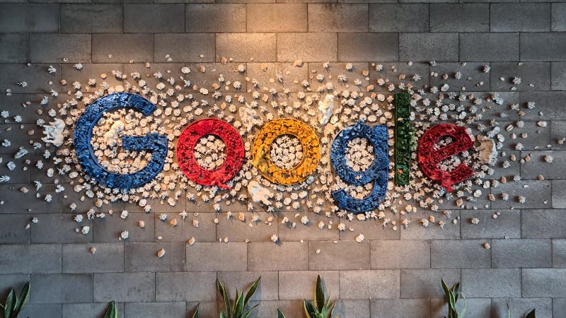 Google logo stock footage. Video of asian, headquarters - 317349048