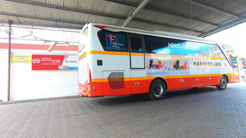 Jakarta, Indonesia, 28 October 2019 Various Intercity Bus or Coach ...
