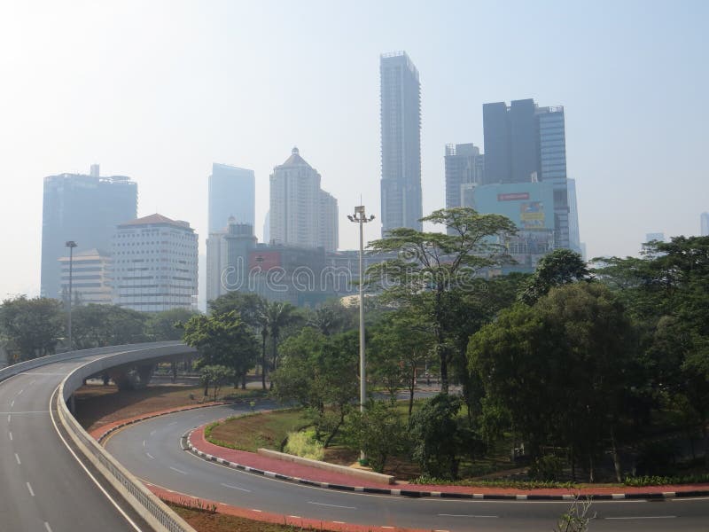 Semanggi Interchange, Jakarta Editorial Photo - Image of simpang ...