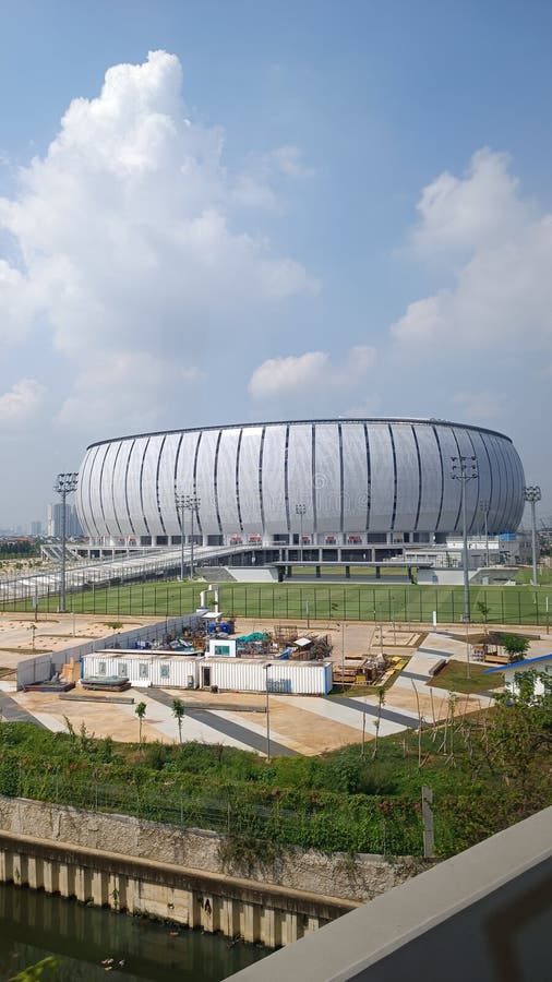 Jakarta International Stadium Stock Photo - Image of interna ...