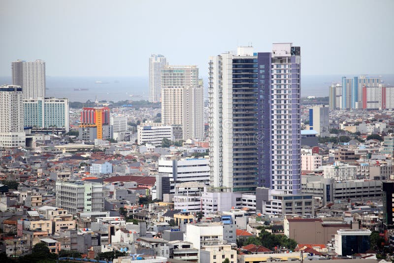 Jakarta, Java / Indonesia - Feb 23 2020: Wide Body Airliner Being ...
