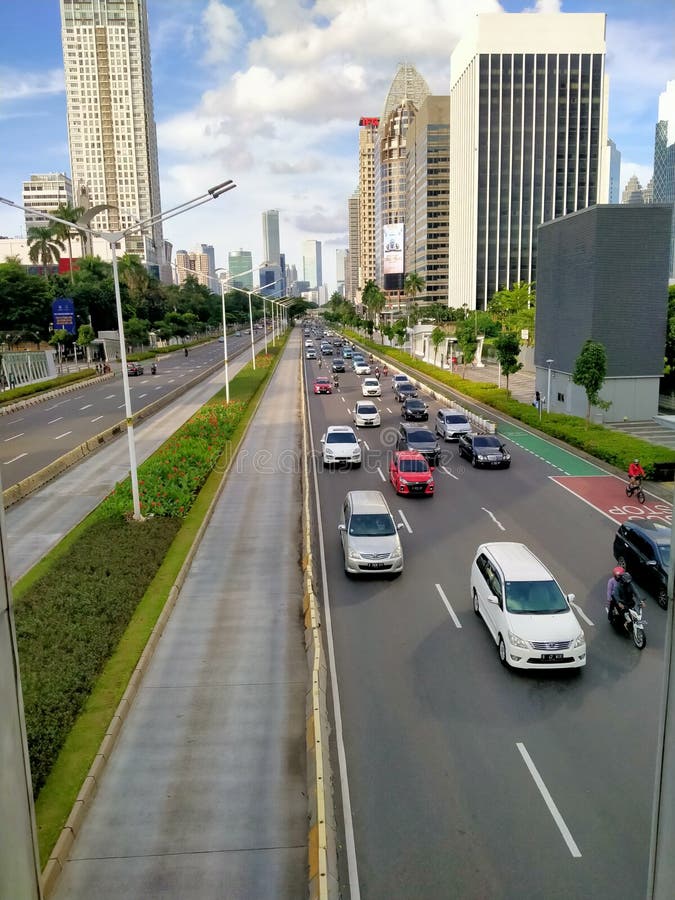 Jakarta light time editorial photo. Image of city, jakarta - 263789666