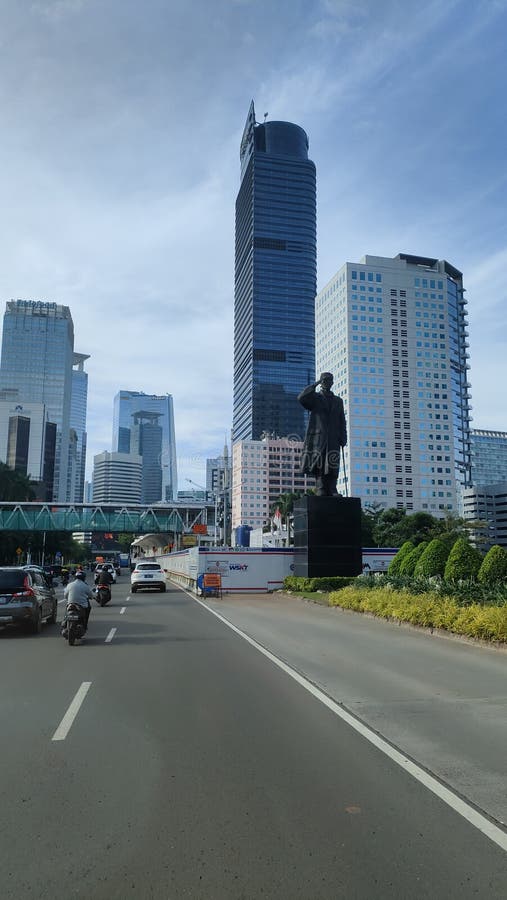 Jakarta SCBD editorial stock photo. Image of blue, jakarta - 265076433
