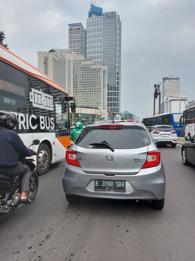 Jakarta editorial stock image. Image of traffic, icon - 264869139