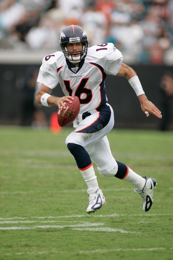 Jake Plummer editorial stock image. Image of jersey - 173669989