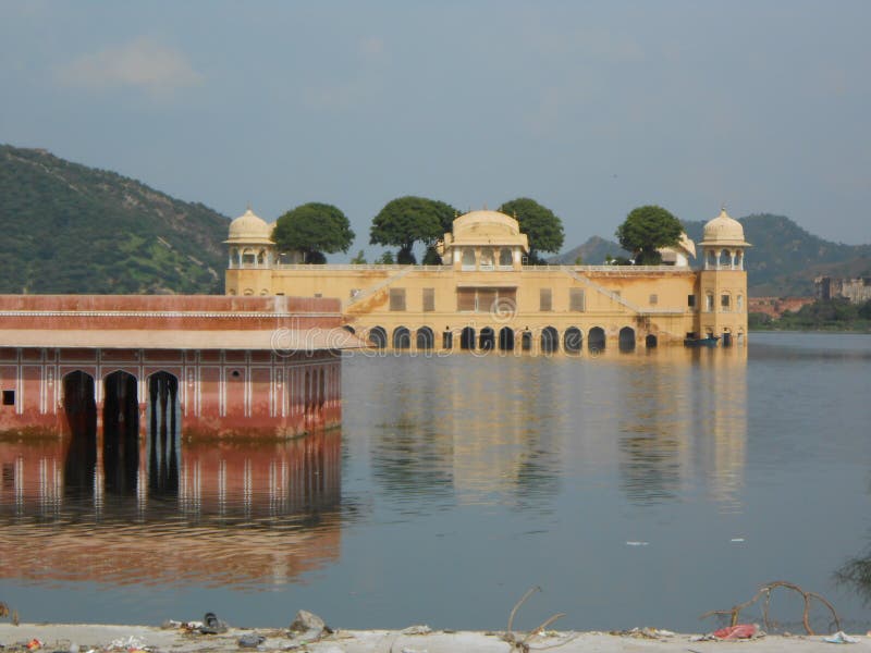 Jal Mahal stock image. Image of fascinating, fort, ancient - 42910835