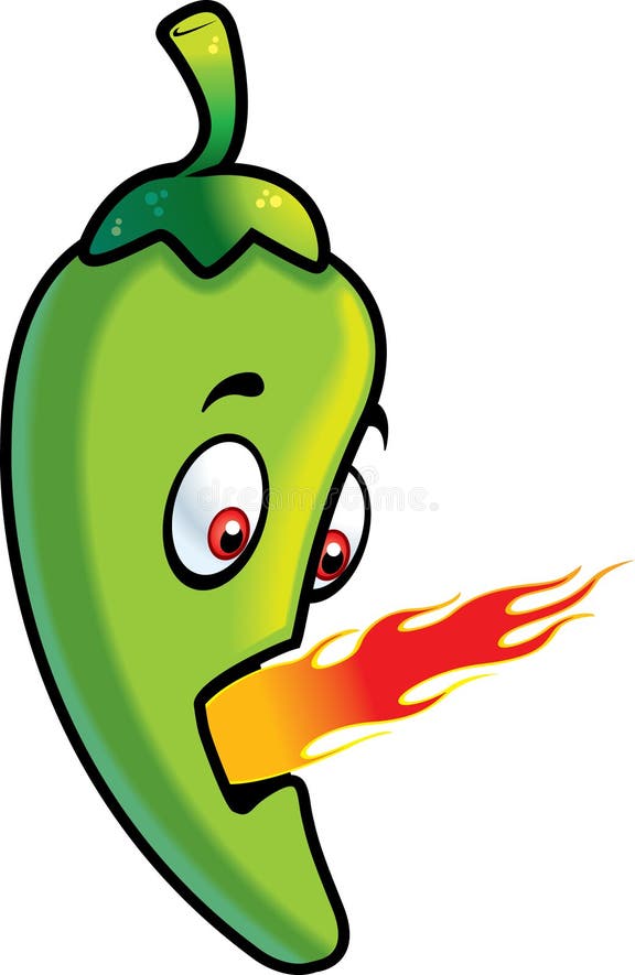 Green Jalapeno Cartoon Stock Illustrations – 2,099 Green Jalapeno ...