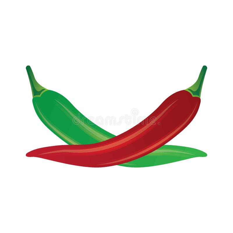 Jalapeno Pepper. Vector Illustration Decorative Design Stock Vector ...